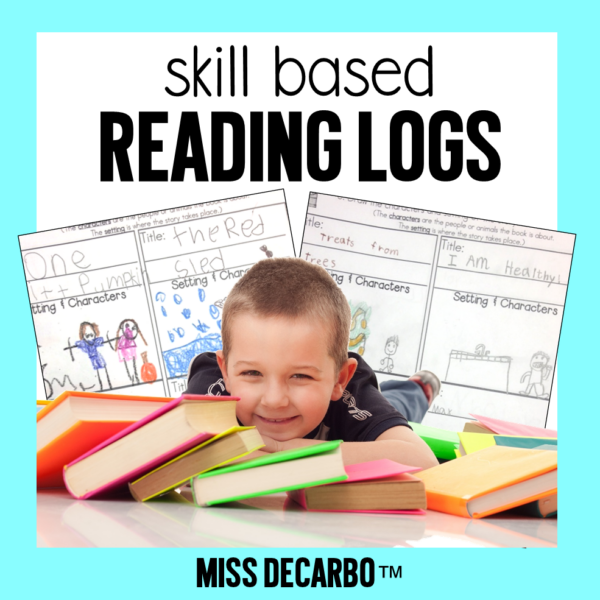Reading Logs for Comprehension and Nightly Reading - Miss DeCarbo