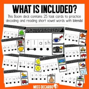 No Prep Reading Intervention BLENDS Boom Cards™️ Digital and Distance ...