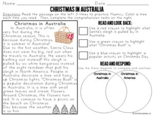 Text Evidence Reading Passages CHRISTMAS EDITION - Miss DeCarbo