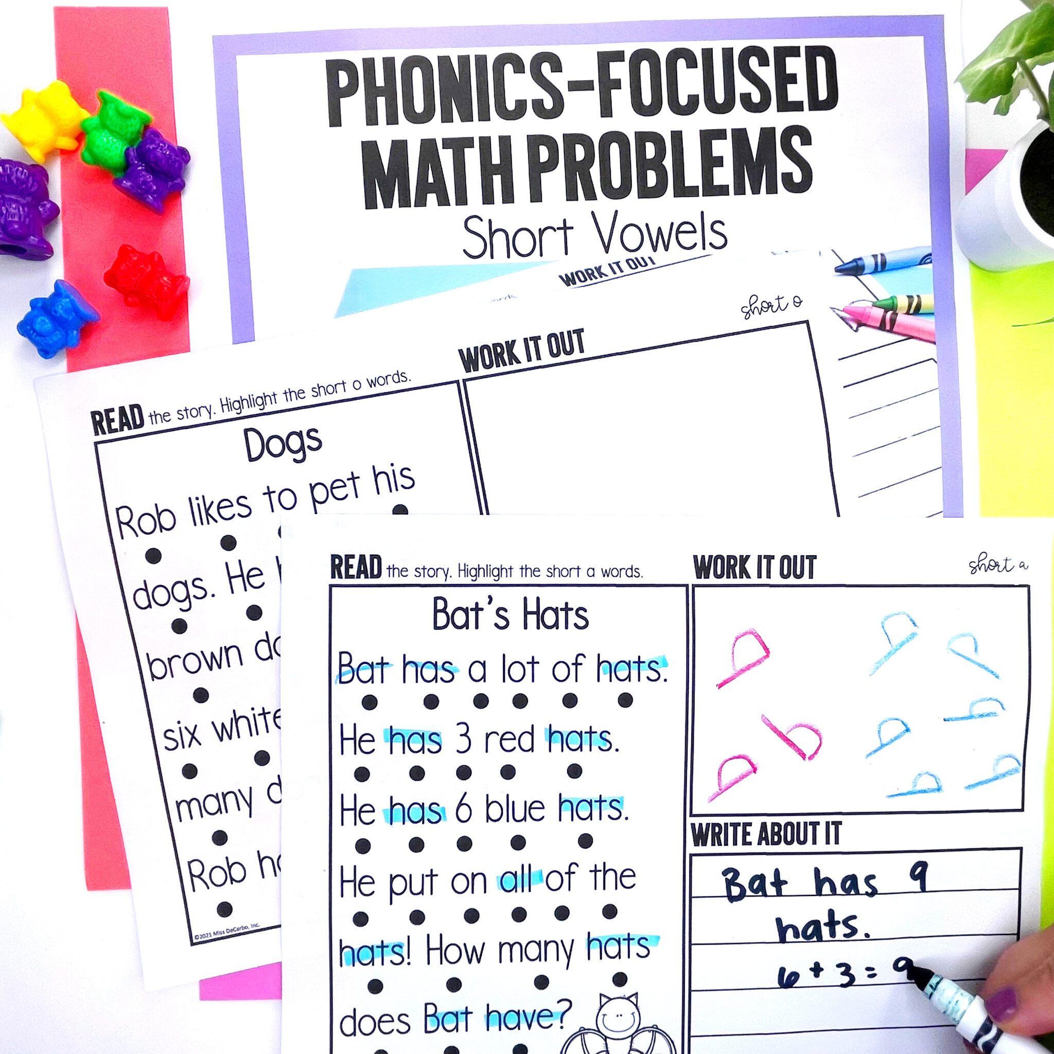 3 Easy ways to Integrate phonics and math - Miss DeCarbo